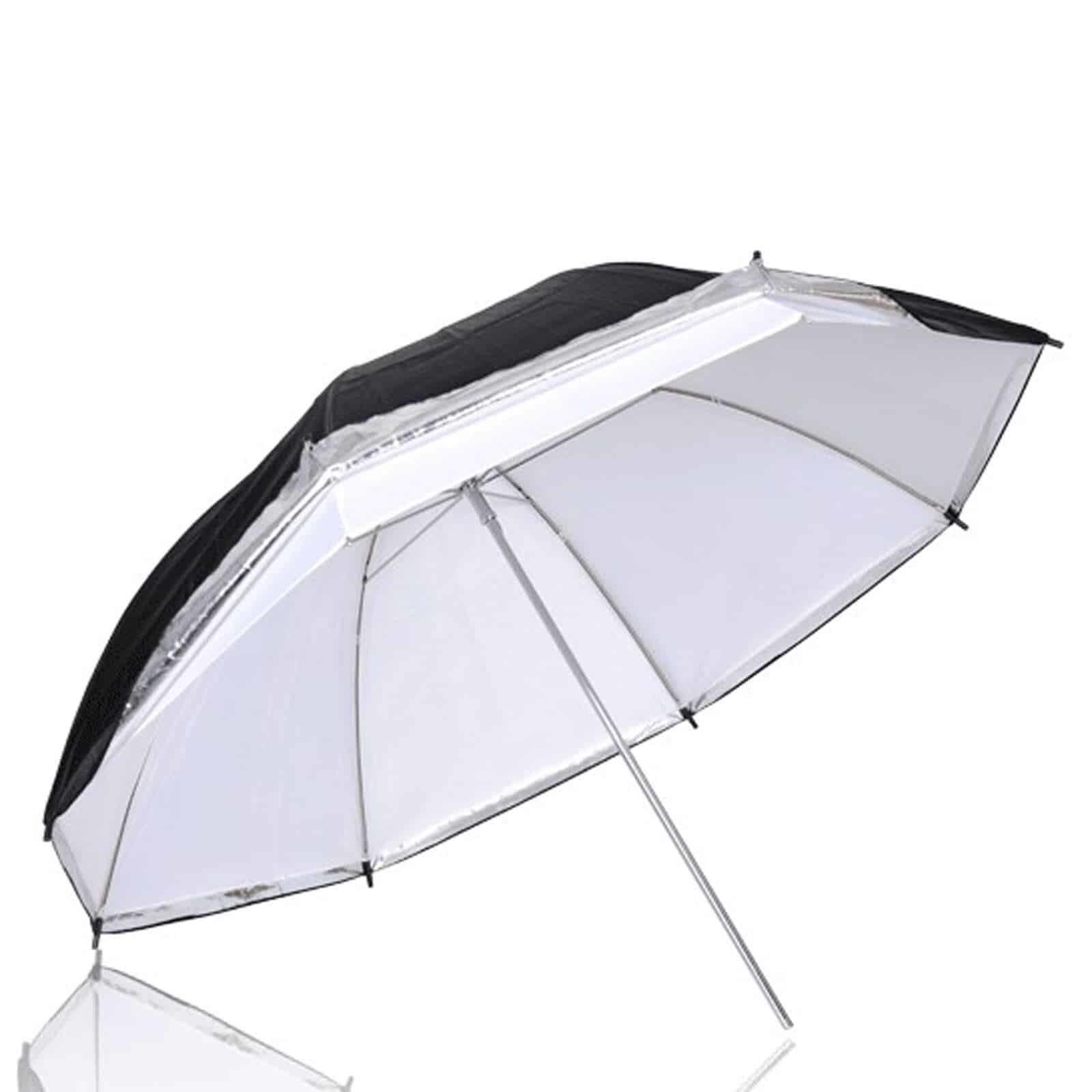 43”/110cm Photography White Studio Flash Umbrella Reflective Diffuser ...