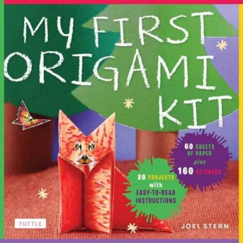 My First Origami Kit Origami Kit with Book 60 Papers 150 Stickers 20 ...