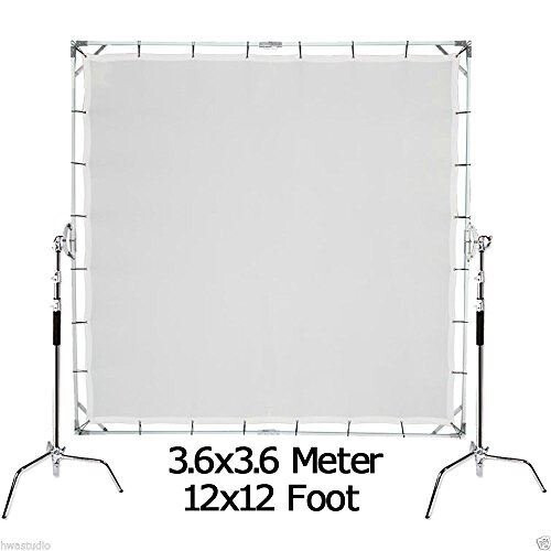 3.6x3.6m/12x12ft Sun Scrim Butterfly Overhead Diffuser Frame with ...