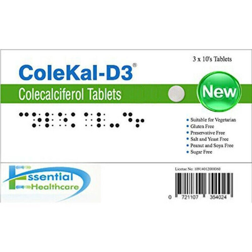 COLEKAL-D3 Vitamin D3 800IU Tablets x 30 on OnBuy