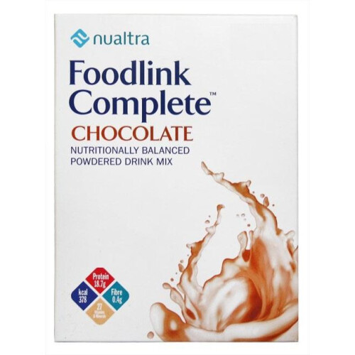 Nualtra Foodlink Complete Powder Chocolate (with Fibre) (7 x 63g) on OnBuy