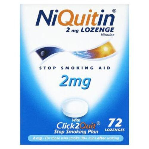 NiQuitin Click2Quit Lozenges 2mg x 72 on OnBuy