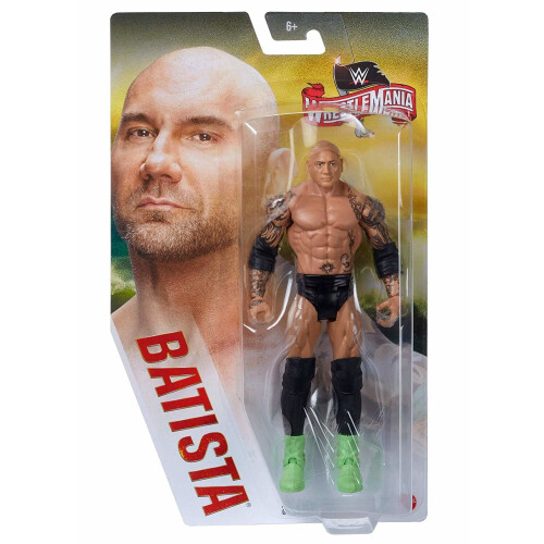 WWE Basic Wrestlemania Series - Batista Figure on OnBuy