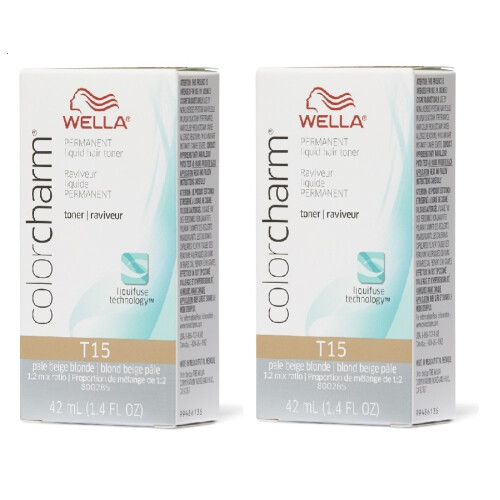 (T15 + T15) Wella Colour Charm Liquid Colour Toner 42ml on OnBuy