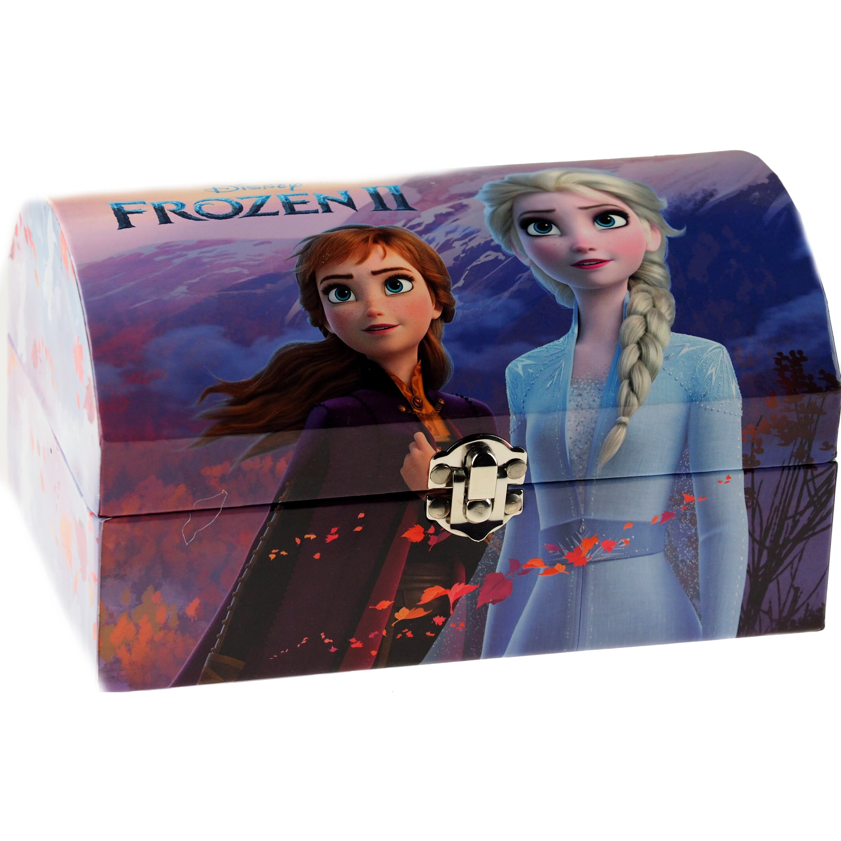 Disney Frozen 2 Jewellery Box Mirror Chest With Stationery Gift Set on ...