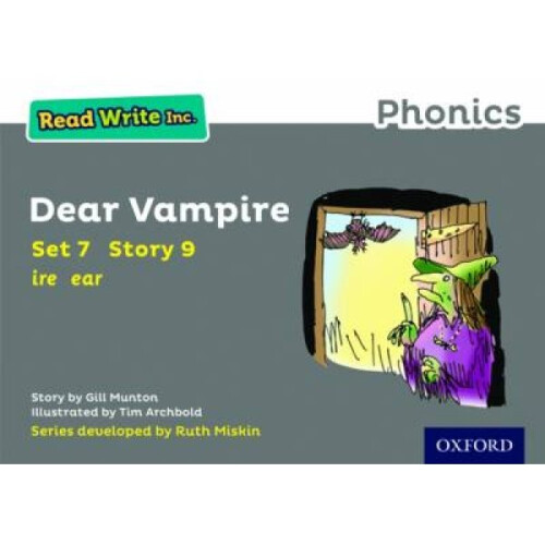 Read Write Inc. Phonics Grey Set 7 Storybook 9 Dear Vampire by Gill ...