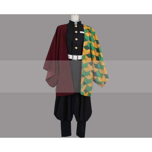 Kimetsu no Yaiba Giyu Tomioka Cosplay Costume on OnBuy