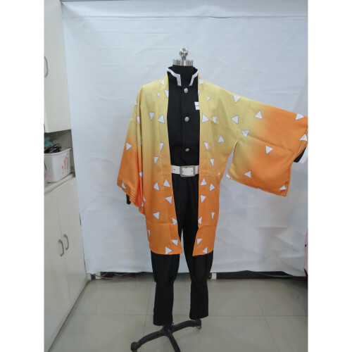 Kimetsu no Yaiba Zenitsu Agatsuma Cosplay Costume on OnBuy