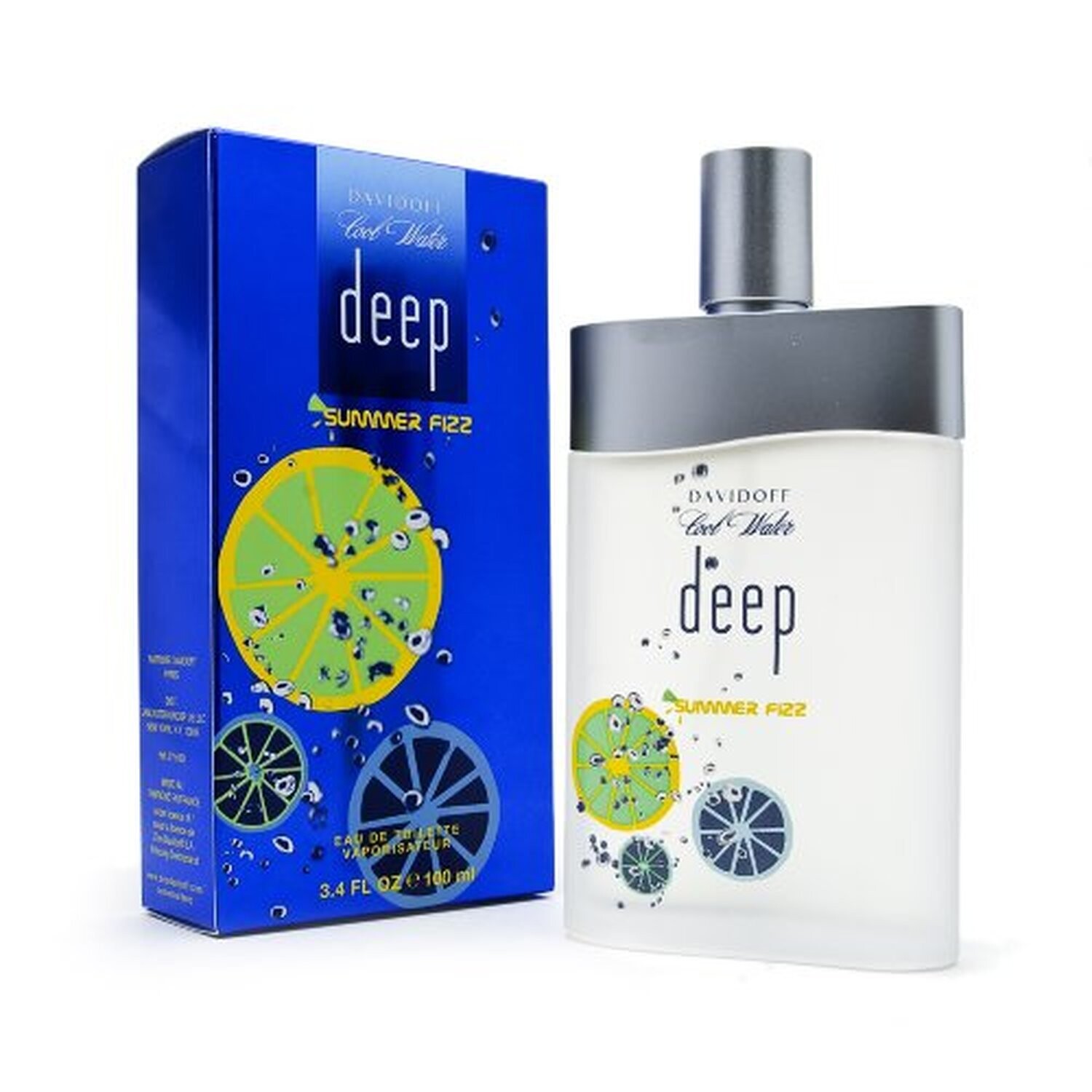 Davidoff Cool Water Deep Summer Fizz Eau de Toilette - 100 ml For men ...