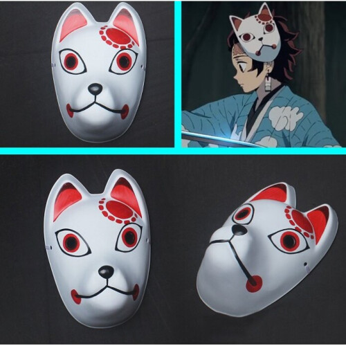 Kimetsu no Yaiba Tanjiro Kamado Cosplay Mask on OnBuy