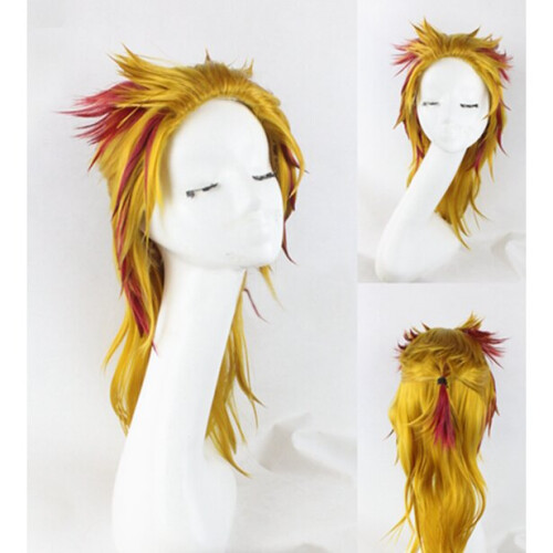 Kimetsu no Yaiba Senjuro Rengoku Cosplay Wig on OnBuy