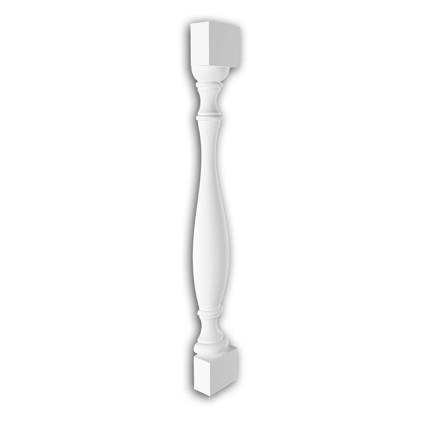 Profhome 471211 Half baluster Facade moulding Balustrade Facade element ...