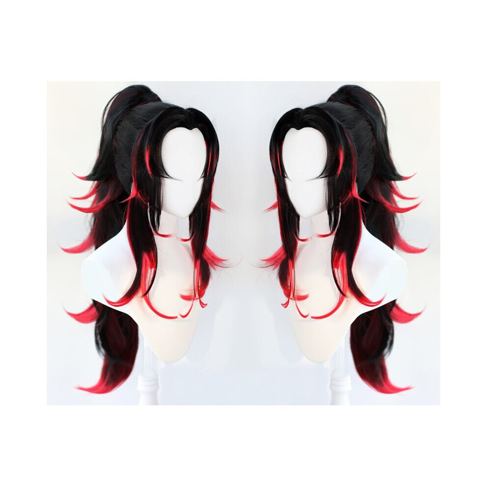 Kimetsu no Yaiba Michikatsu Tsugikuni Kokushibo Cosplay Wig on OnBuy