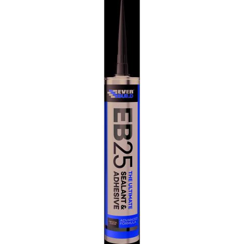 Everbuild EB25 The Ultimate Sealant and Adhesive Hybrid Polymer White ...