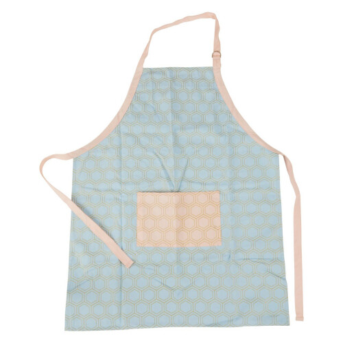 Frosted Deco Apron Single Orange Coloured Pocket on OnBuy