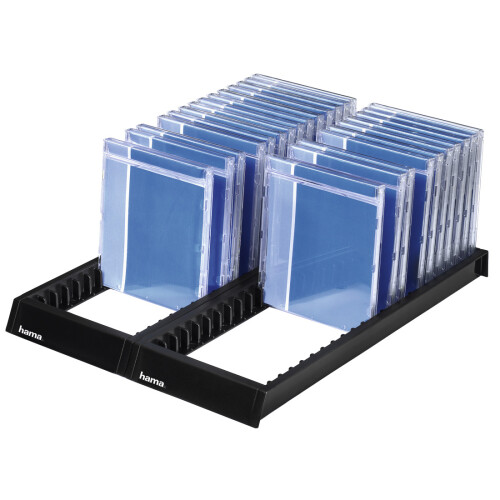 Hama CD Flipper Easy Storage Unit Holds 44 CDs Easy Flick Through on OnBuy
