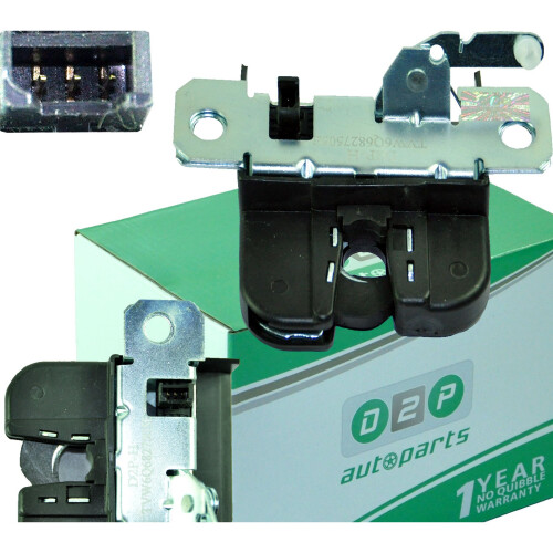 TAILGATE BOOT LOCK LATCH CATCH MECHANISM FOR VW POLO 9N GOLF MK4 CADDY ...