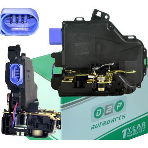 REAR LEFT DOOR LOCK MECHANISM/ACTUATOR FOR SEAT ALTEA 5P1, TOLEDO MK3 ...