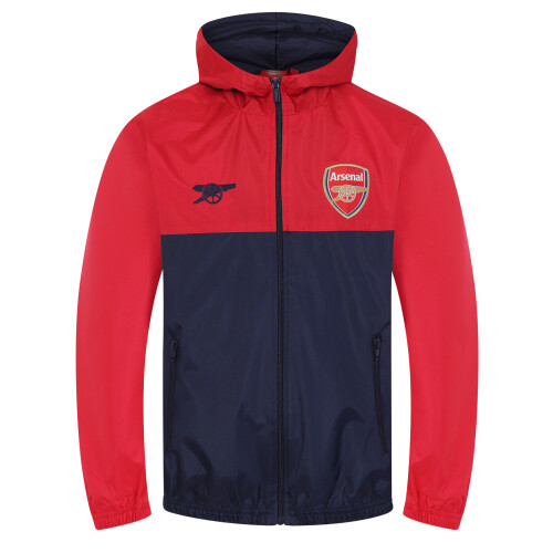 Arsenal FC Official Football Gift Boys Shower Jacket Windbreaker on OnBuy