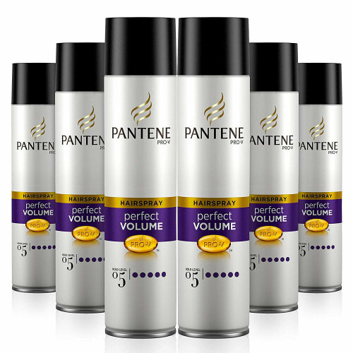 6pk Pantene Pro-V Perfect Volume Hairspray - 300ml on OnBuy