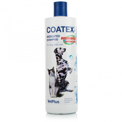 Coatex Medicated Shampoo For Dogs Antibacterial Anti-Fungal 500ml on OnBuy