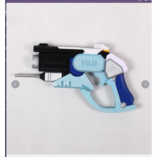 Overwatch Mercy Combat Medic Ziegler Cosplay Replica Caduceus Blaster ...