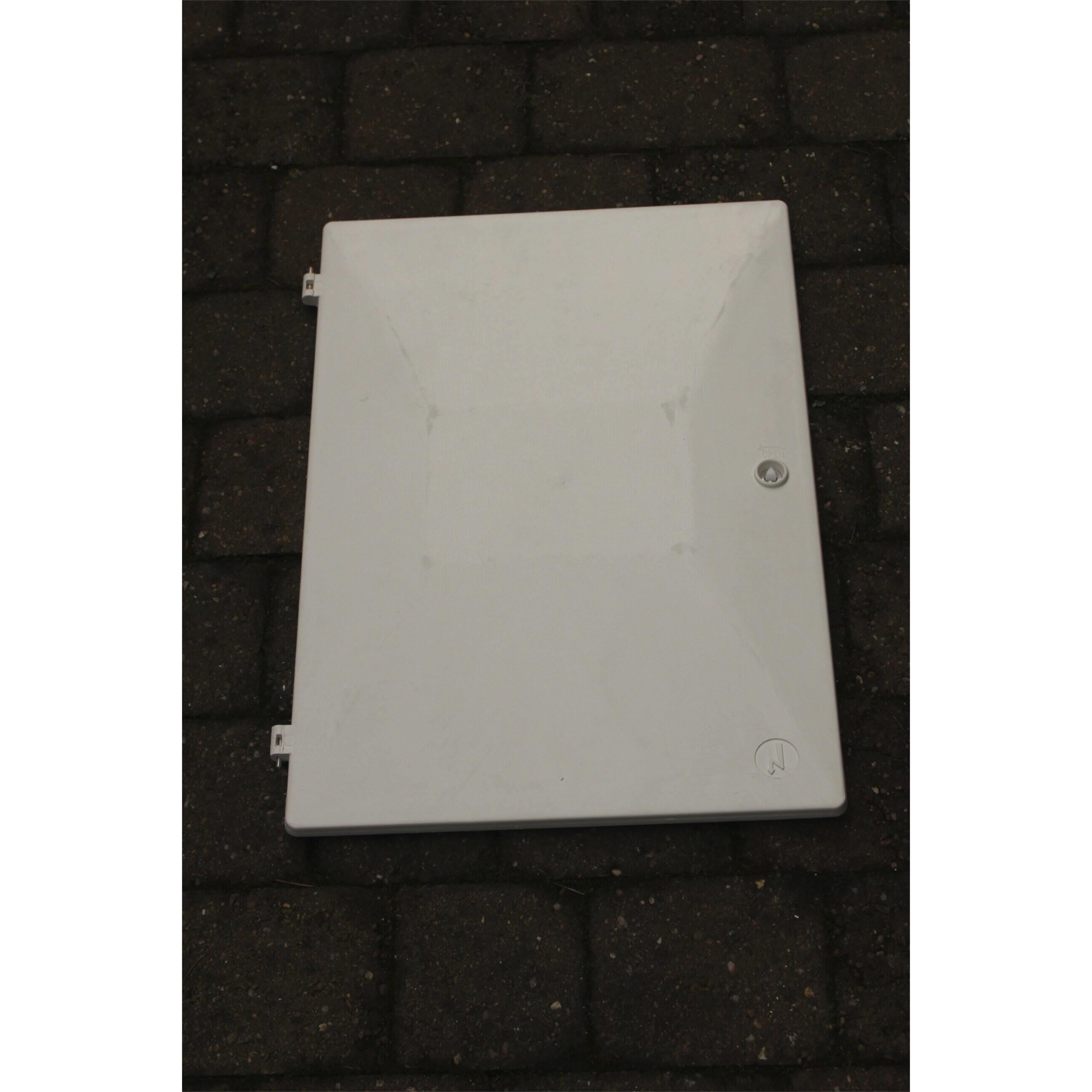 Electric Meter Box Door Complete with Key, Hinges and Latch on OnBuy