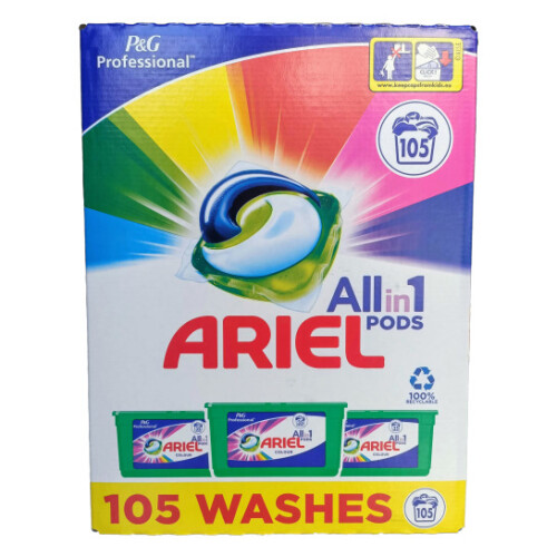 Ariel All in 1 Pods Colour Laundry Liquitabs 35x3 105 Washes on OnBuy