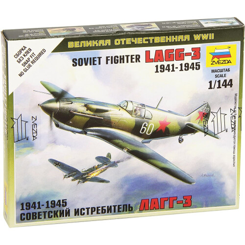 Zvezda Z6118 Soviet Fighter Lagg-3 Model Kit on OnBuy