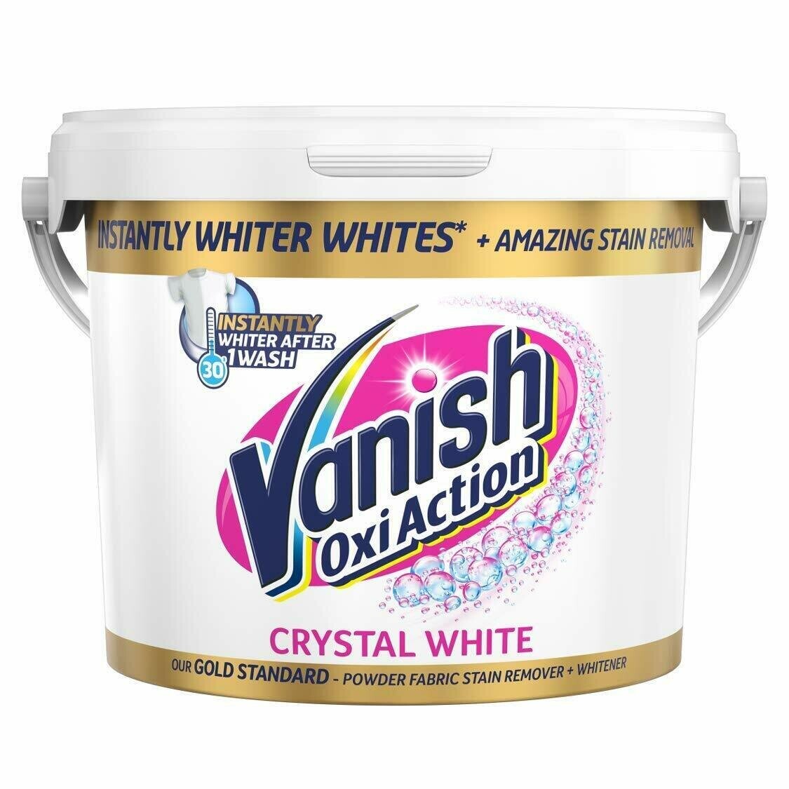 Vanish Gold Oxi Action Crystal White 2.4 Kg - Stain Remover on OnBuy
