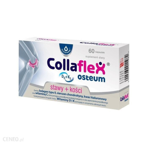 Collaflex Osteum D3 + K2 Collagen Healthy Bones Cartilage 60 Caps ...