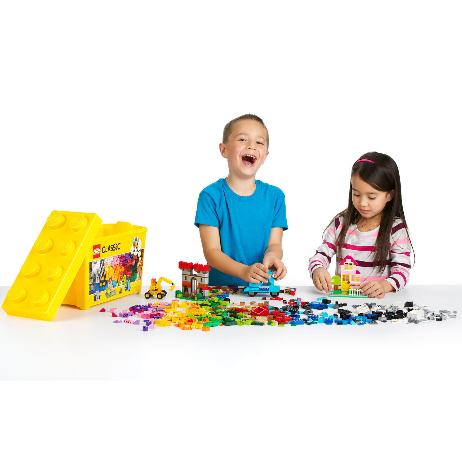LEGO 10698 Classic Large Creative Brick Box Construction Set, Toy ...