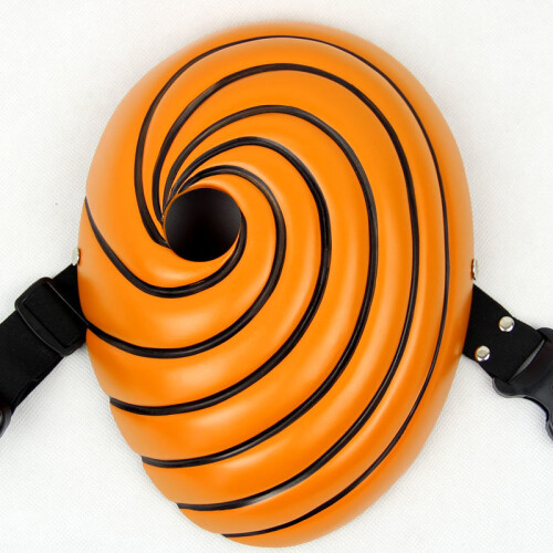 (Orange) Naruto Akatsuki Tobi Obito Uchiha Cosplay Mask on OnBuy