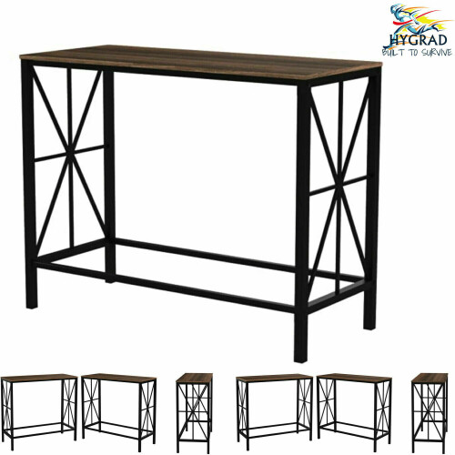 Console Table Rustic Metal Furniture Vintage Hallway on OnBuy