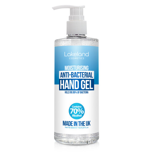 Hand Sanitiser Gel with Pump Dispenser - 500ml- 70% Alcohol Surgical/Medical Grade sanitizer on ...