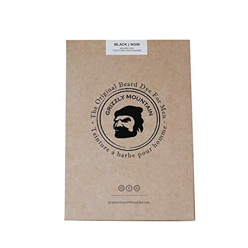 Grizzly Mountain Beard Dye - Organic & Natural Black Beard Dye on OnBuy