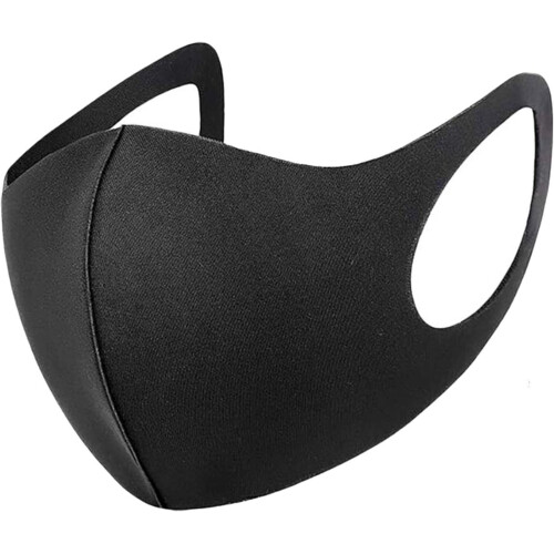 Black Reusable & Washable Face Mask | Reusable Face Covering on OnBuy