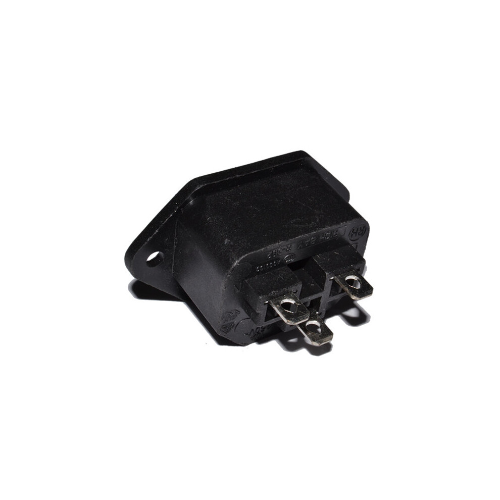 kenable IEC C13 10A 250V Chassis Panel Mount Socket Solder Termination ...