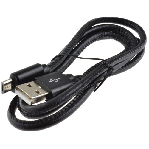 kenable Leather USB 2.0 A To MICRO B Android Phone FAST CHARGE Cable ...