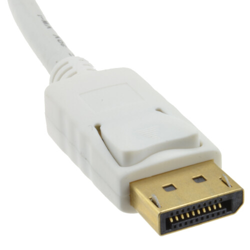kenable DisplayPort v1.2 4k Compatible Male Locking Plugs Cable 3m ...