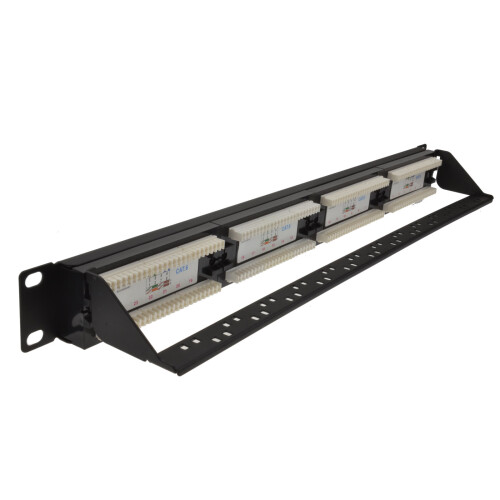 kenable Cat6 Gigabit 19 Inch Rack Mountable Patch Panel 24 Port 1U ...