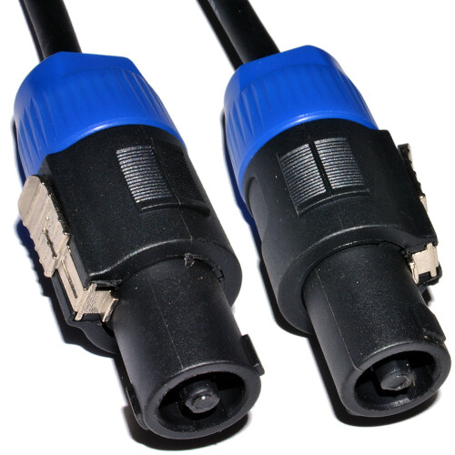 kenable HQ PA System Speaker Lead SPK Cable with Locking Ends 3m 10ft ...