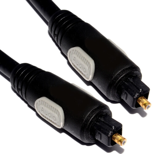 Masterplug Enhanced TOS Link Cable 6mm with 3.5mm Adapter 2m on OnBuy