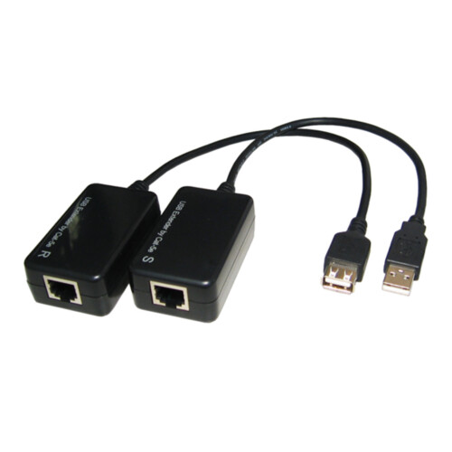 USB Booster Extender Over LAN Long Distance Extension Balun upto 45m on ...