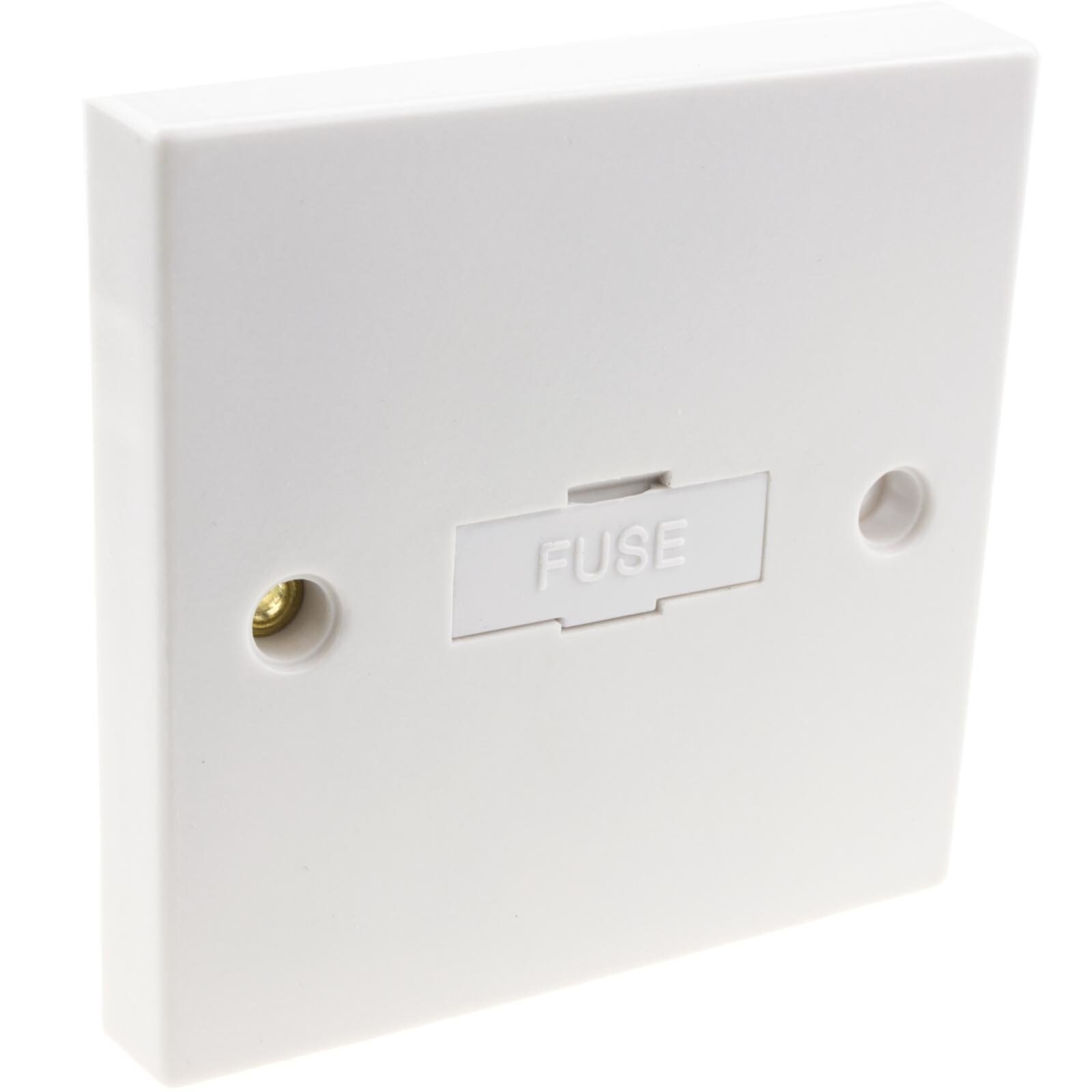 kenable General British 13A Faceplate Unswitched Fused Spur Connection ...