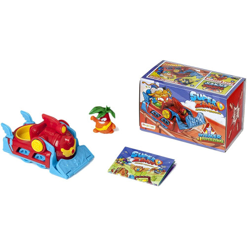 Superzings - Series 5 - Display of 8 SkyRacers vehicles with figurines ...