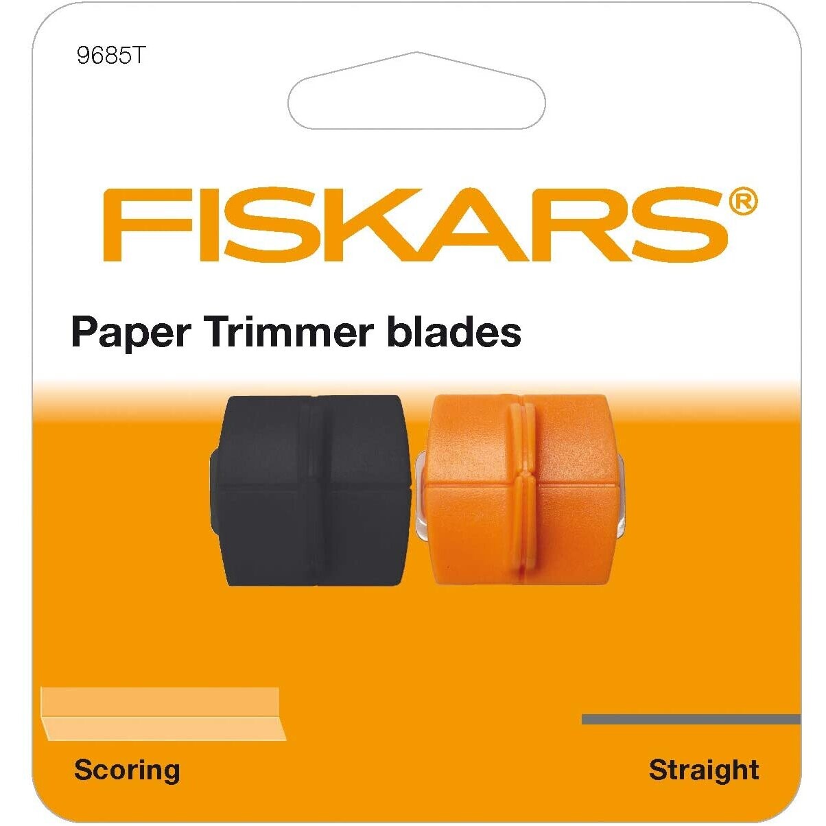 'Fiskars TripleTrack Blades x2 - Straight Cutting & Scoring, Spare ...