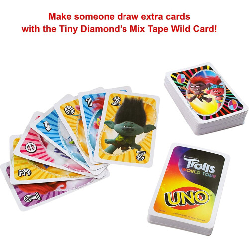 Mattel Games GRC65 DreamWorks Trolls World Tour UNO on OnBuy