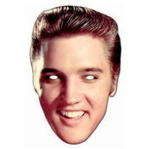Star Cutouts SM2 'Fun Cardboard Face Elvis Presley' Mask on OnBuy