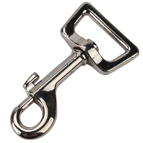 Dog Lead Clips Heavy Duty Pack of 10 25mm 1 inch Square Snap Trigger on ...